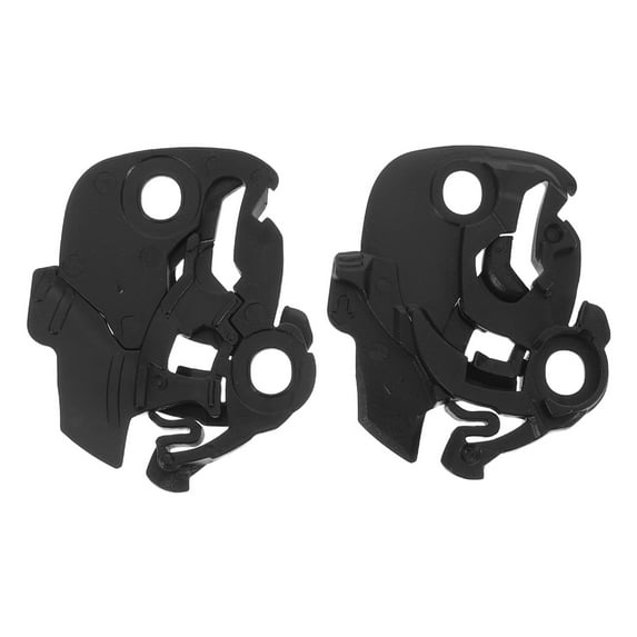 DEEPCRAFF 2Pcs Motorcycle Shield Visor Base Set Black Lightweight ...
