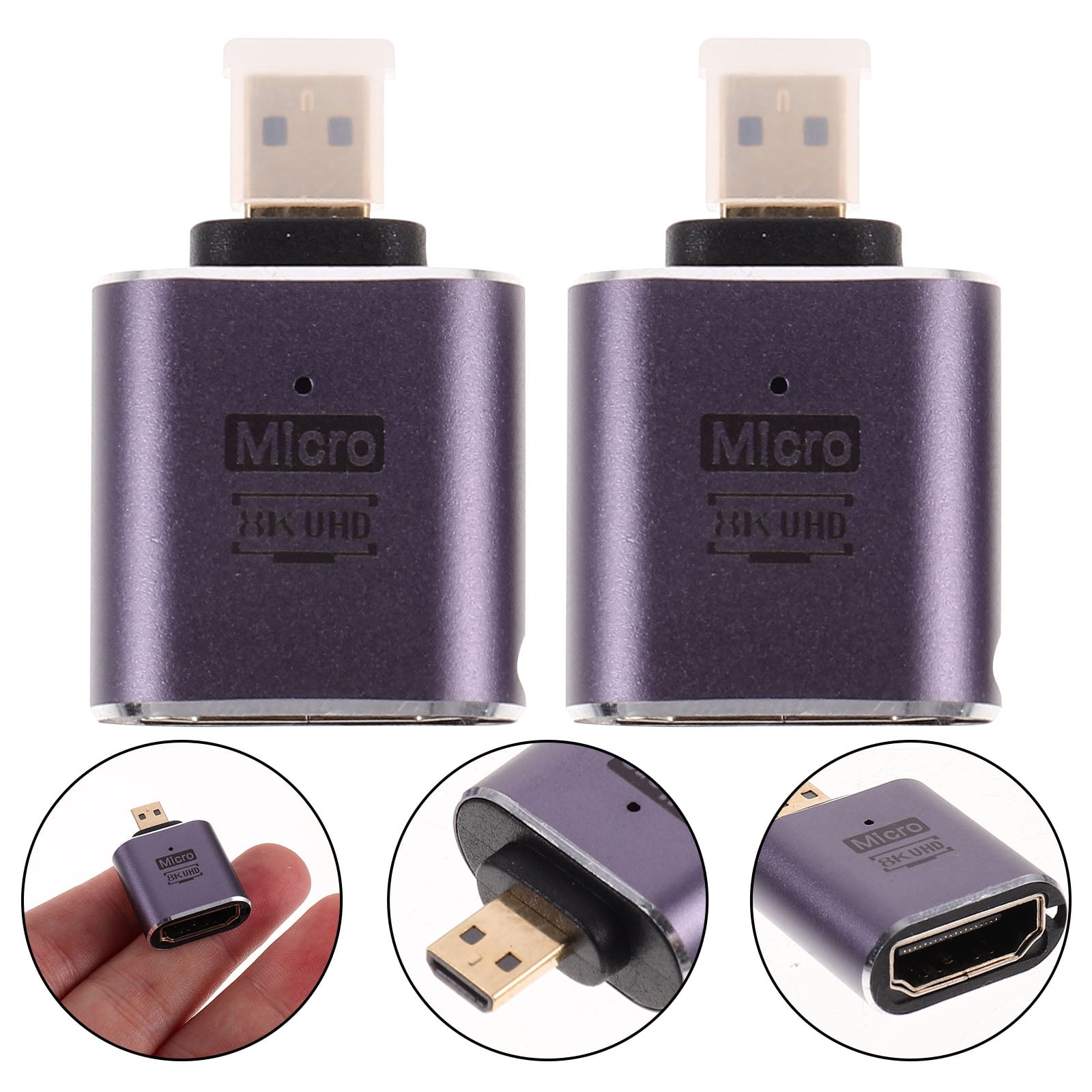 DEEPCRAFF 2Pcs Projector Connector Tv Connector Monitor Connector 1.6x0 ...