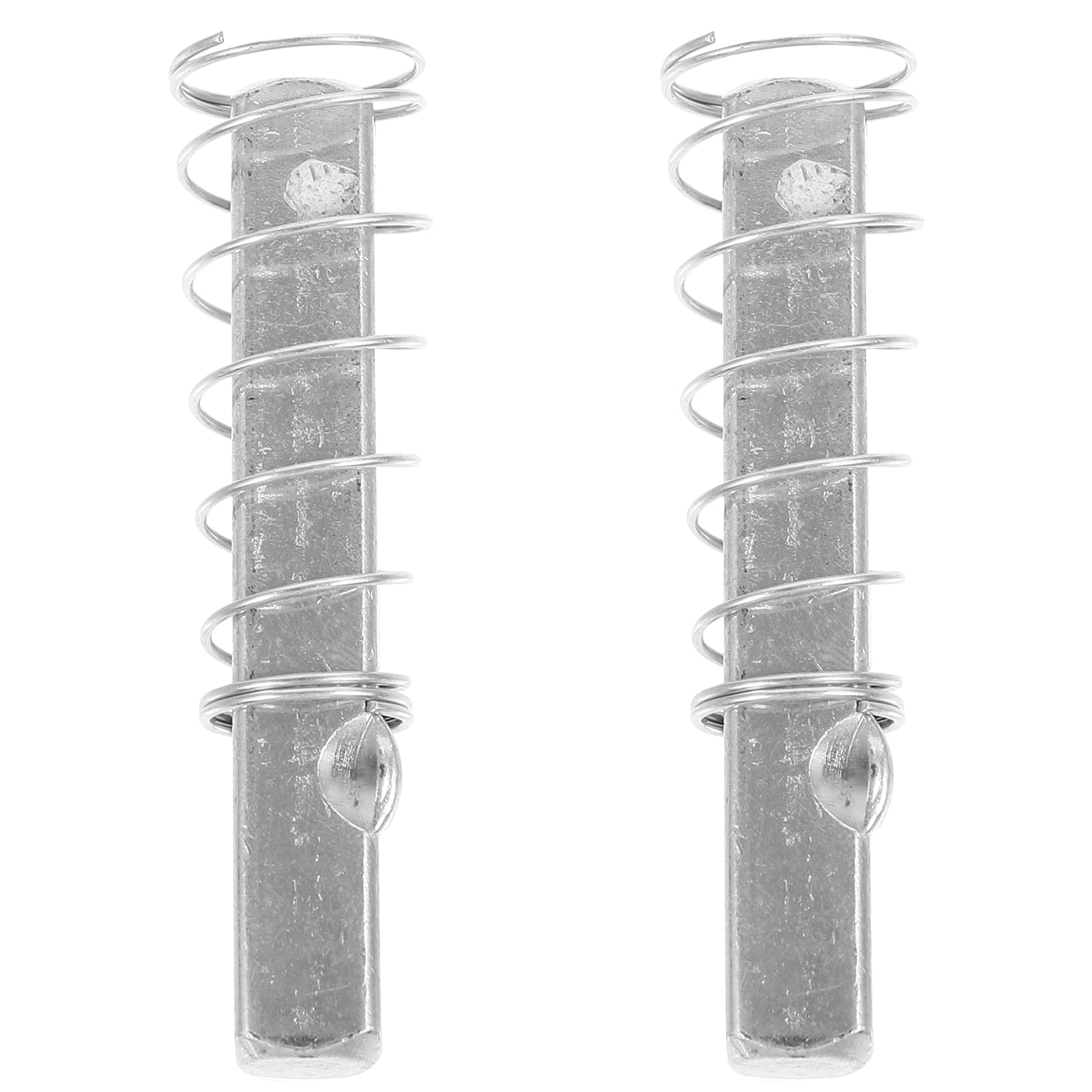DEEPCRAFF 2Pcs Silver Door Handle Spindle Bars Stainless Steel ...