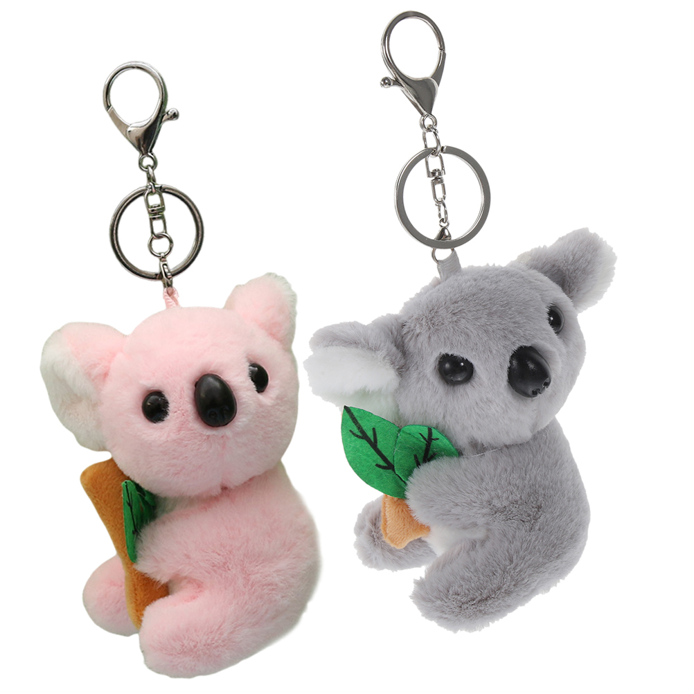 DEEPCRAFF 2pcs Keychains For Women Cute Cartoon Animal Key Rings ...