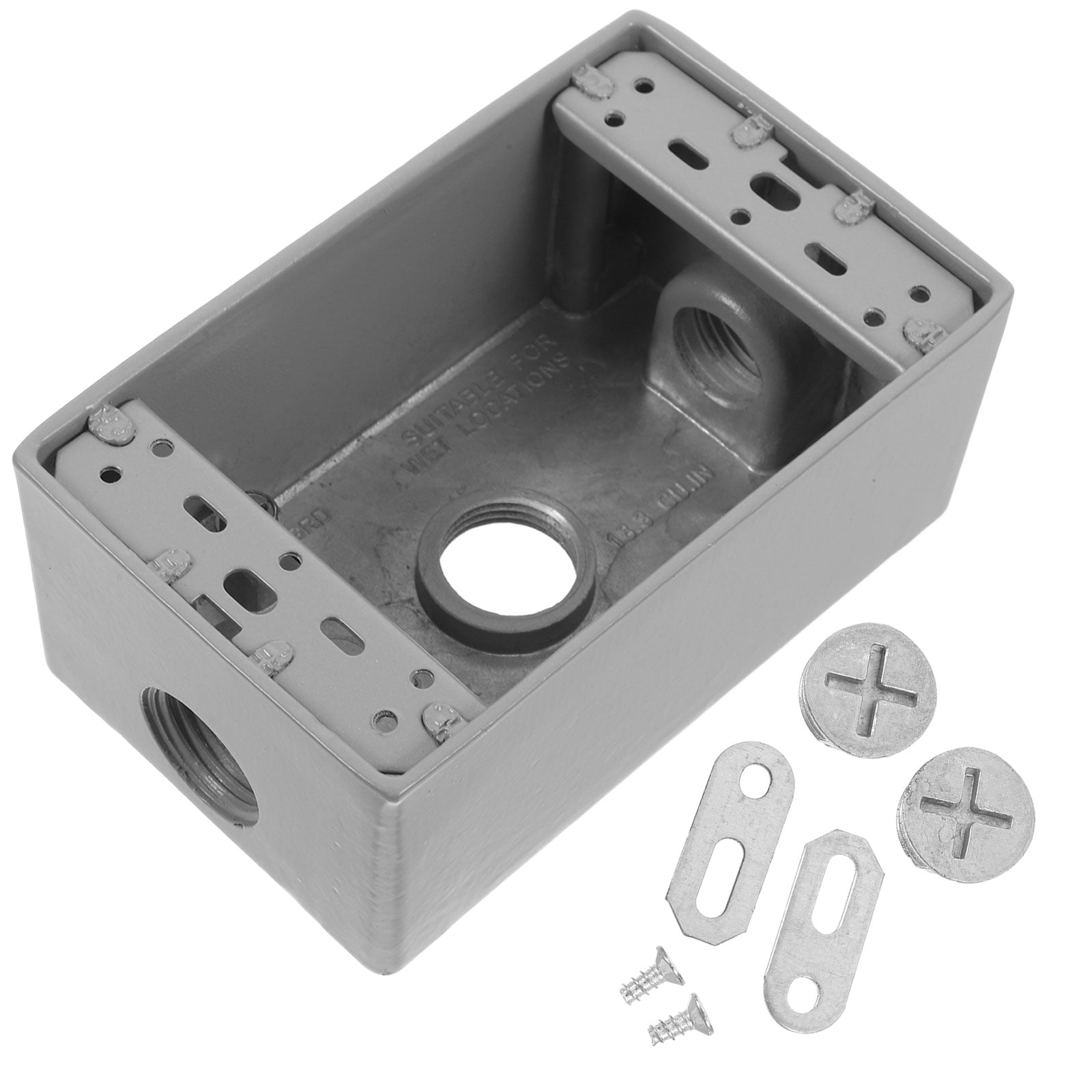 DEEPCRAFF 35Pack Cast Iron Waterproof Electrical Box American Design ...