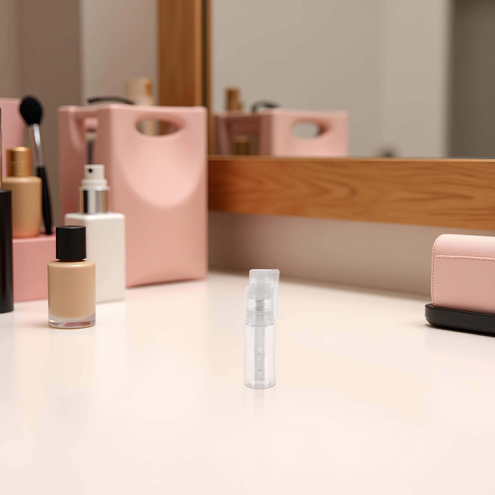 DEEPCRAFF 3Pcs Durable Portable Powder Spray Bottles in Transparent ...