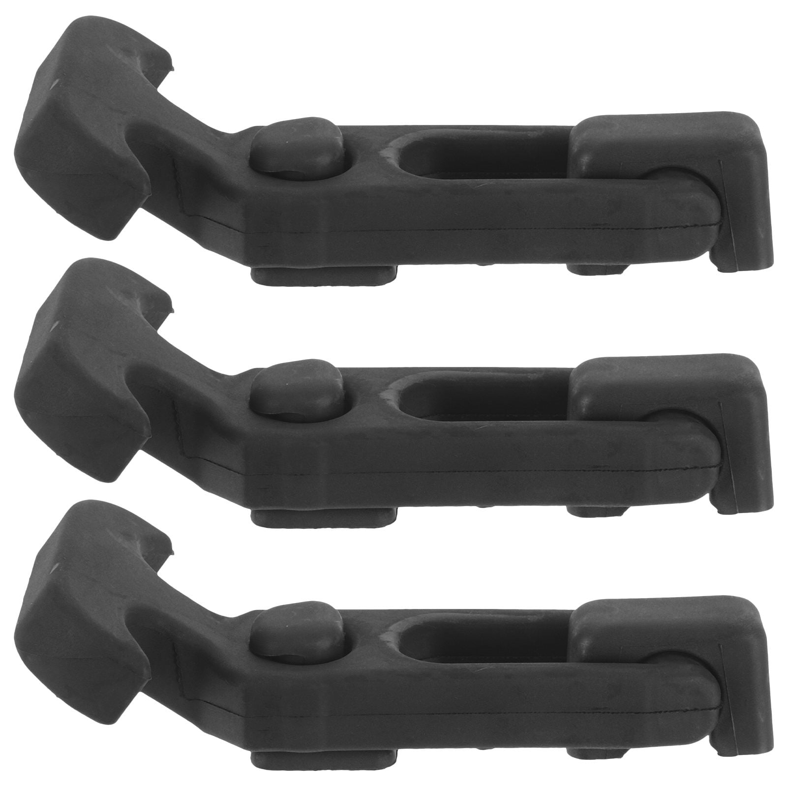 DEEPCRAFF 3Pcs Rubber Flexible T-Handle Latches for Toolboxes 10.5x4 ...