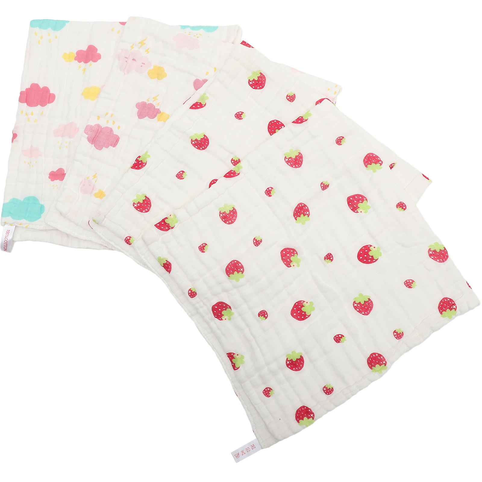 DEEPCRAFF 4Pcs Multipurpose Absorbent Gauze Washcloths for Washing Face ...