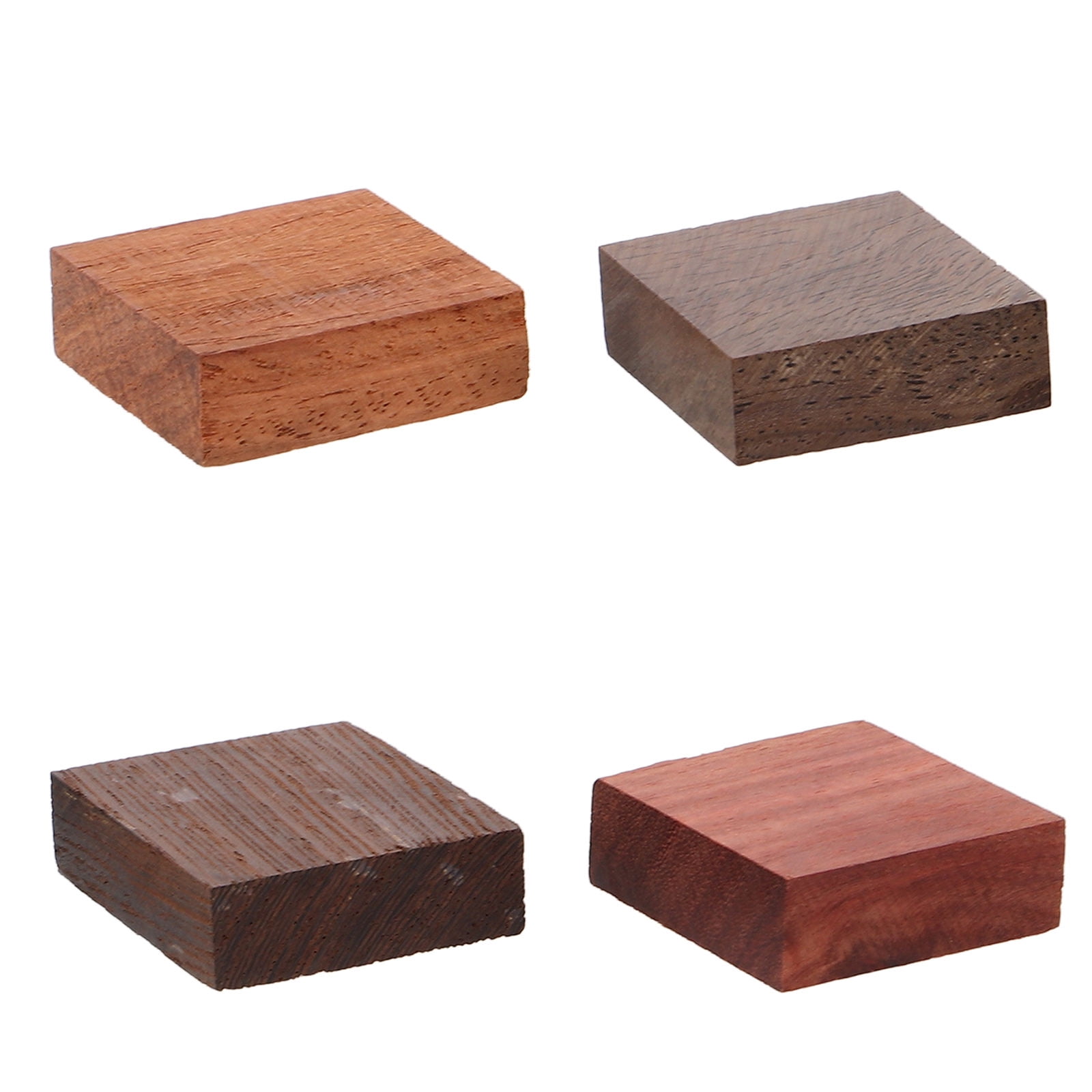 DEEPCRAFF 4Pcs Hardwood Wood Turning Blanks for Custom Jewelry and Wood ...