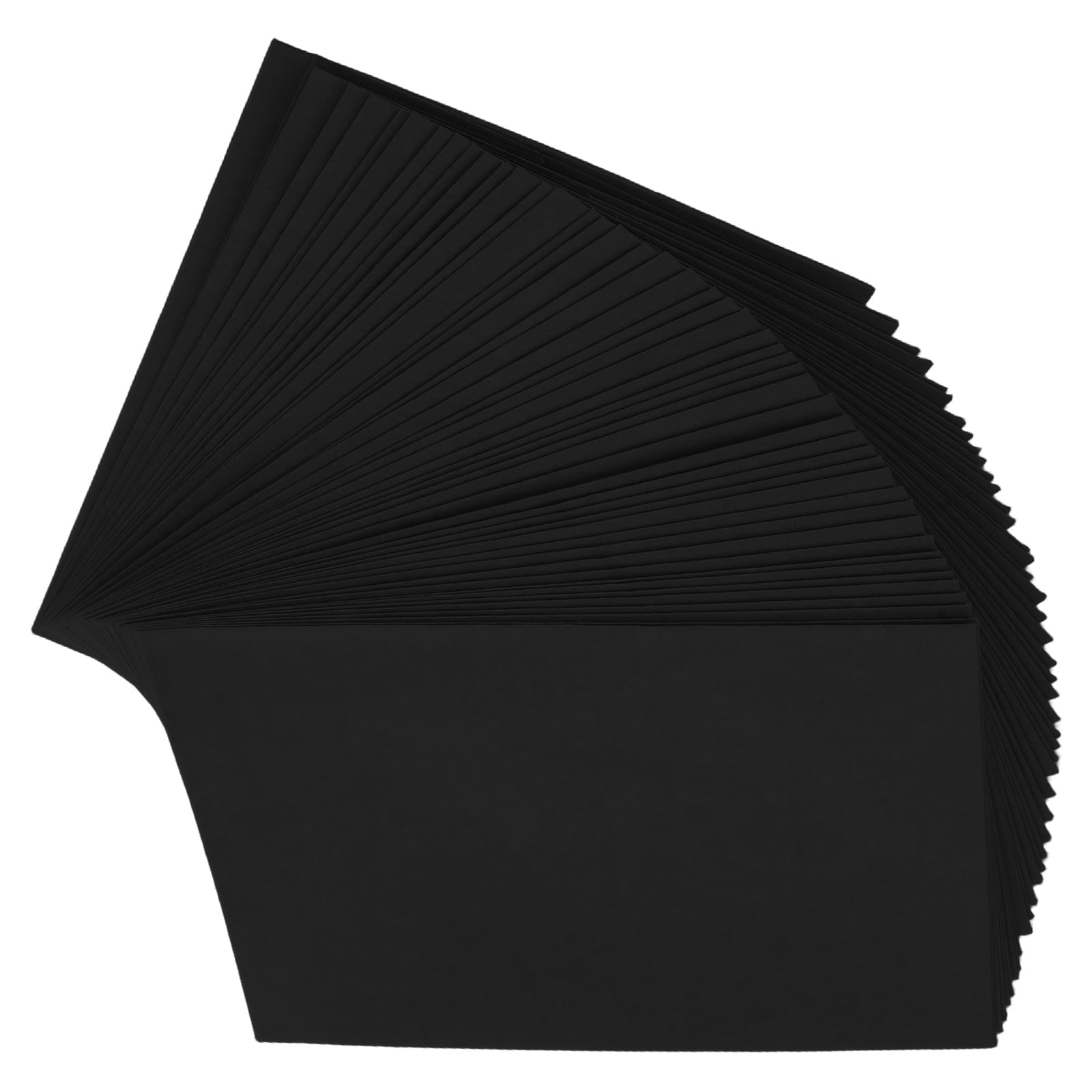 DEEPCRAFF 50Pcs Elegant Design Versatile Use Black Envelopes for Formal ...