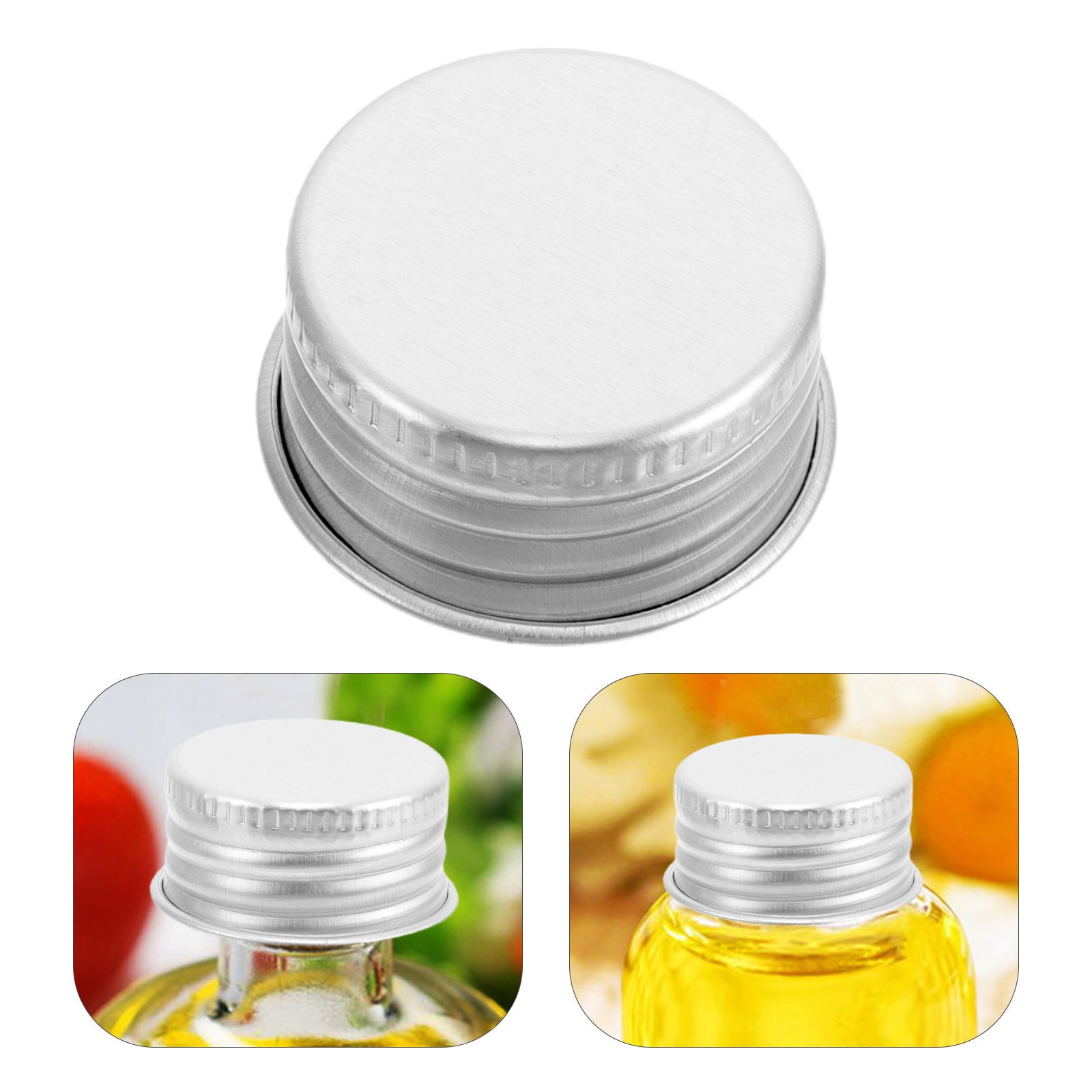 DEEPCRAFF 50Pcs Airtight Aluminum Bottle Caps with Threaded Design for ...