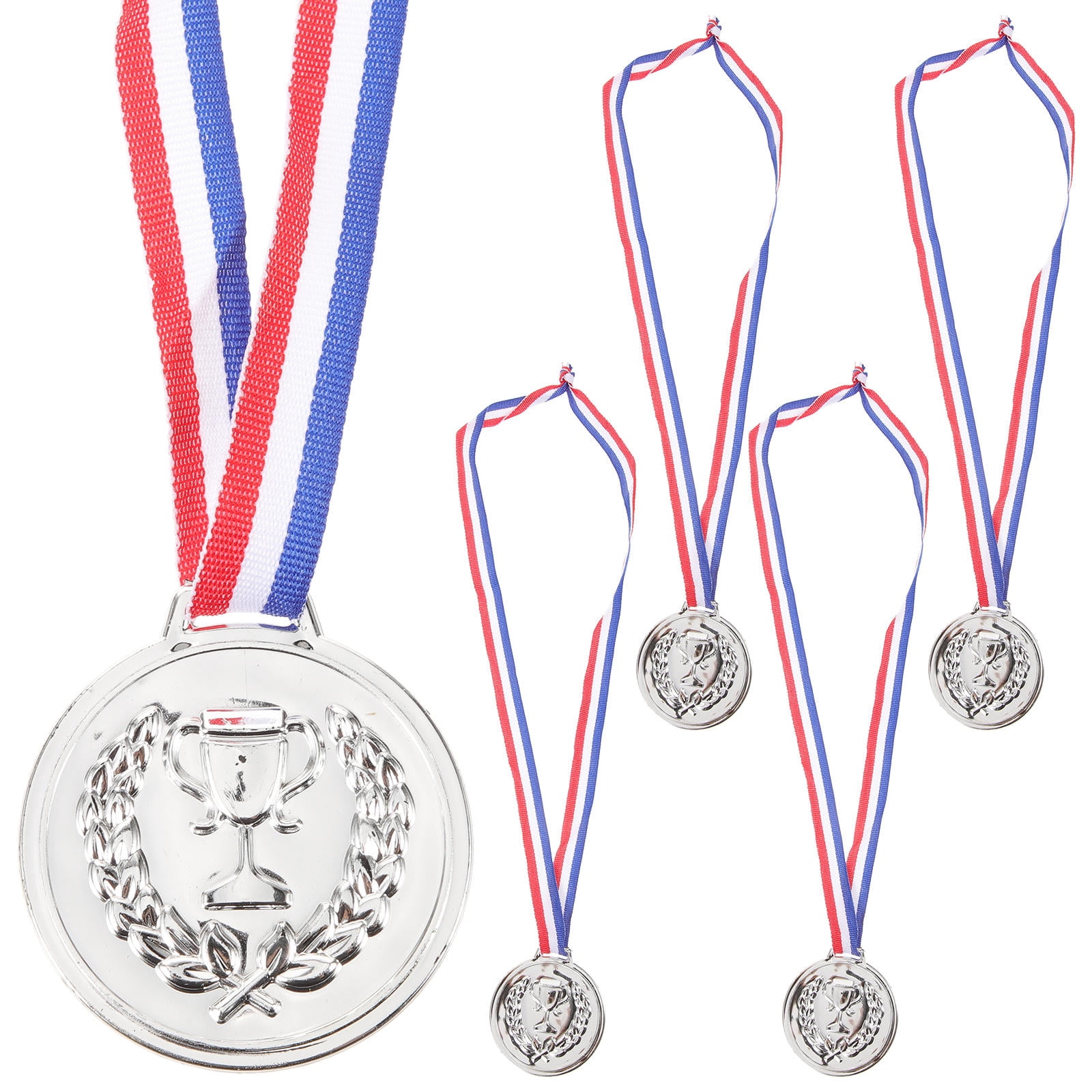 DEEPCRAFF 5Set Gold Medals with Ribbon for Kids Party Games and ...
