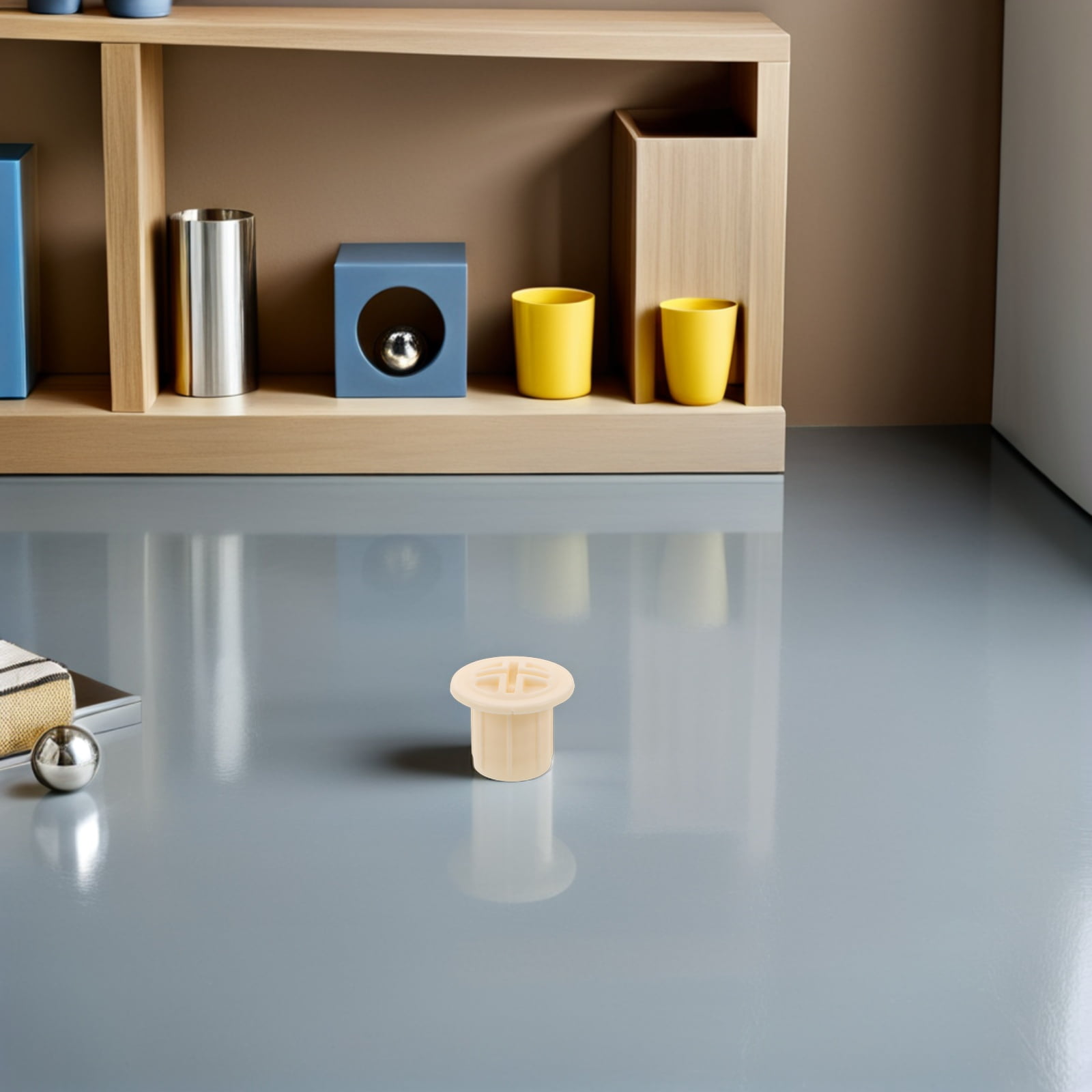 DEEPCRAFF 5pcs White Plastic Screw Caps for Slides Easy Install Playset ...