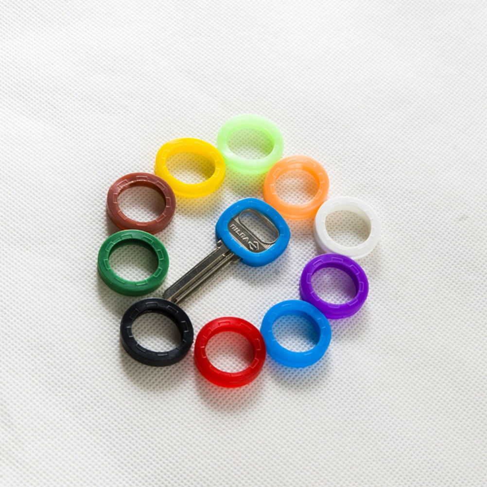 DEEPCRAFF 64Pcs Assorted Color Rubber Key Caps Elastic Silicone Covers ...