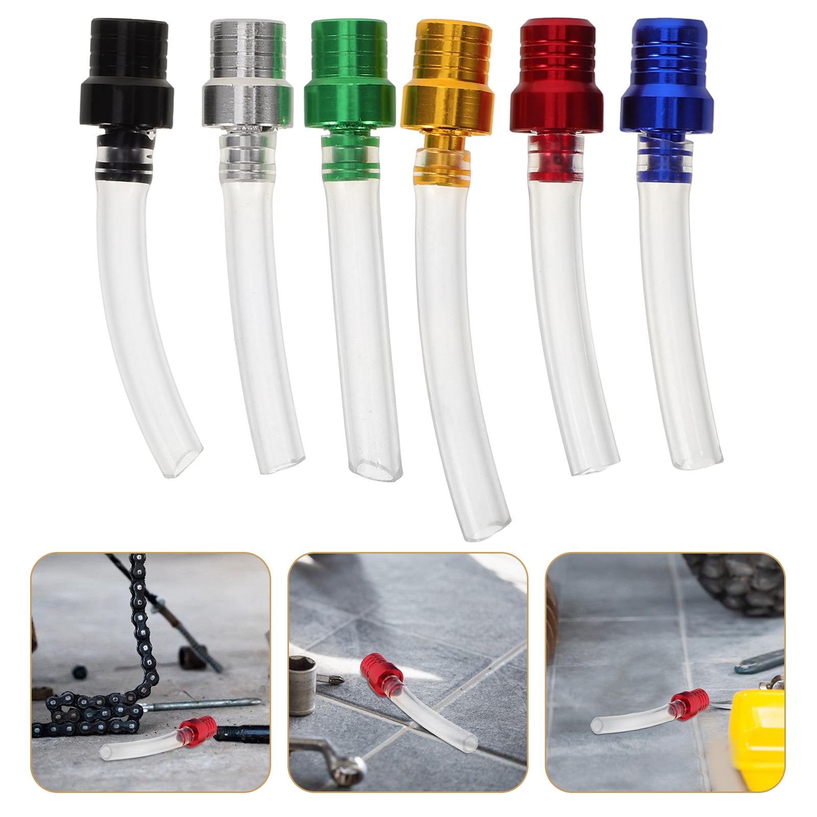 DEEPCRAFF 6Pcs Atv Vent Hose Black With Rubber Material For Off-road ...