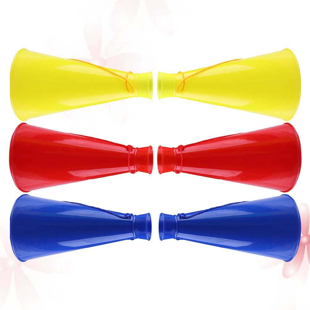 DEEPCRAFF 6Pcs Cheerleaders Trumpet for Noise Maker Party and Sports ...