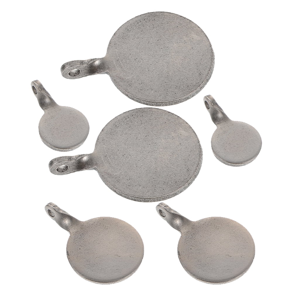 DEEPCRAFF 6Pcs Round Stainless Steel Targets for Shooting Enthusiasts ...