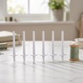 DEEPCRAFF 6Pcs White Plastic Bobbin Winder Sewing Machine Spool Pin ...