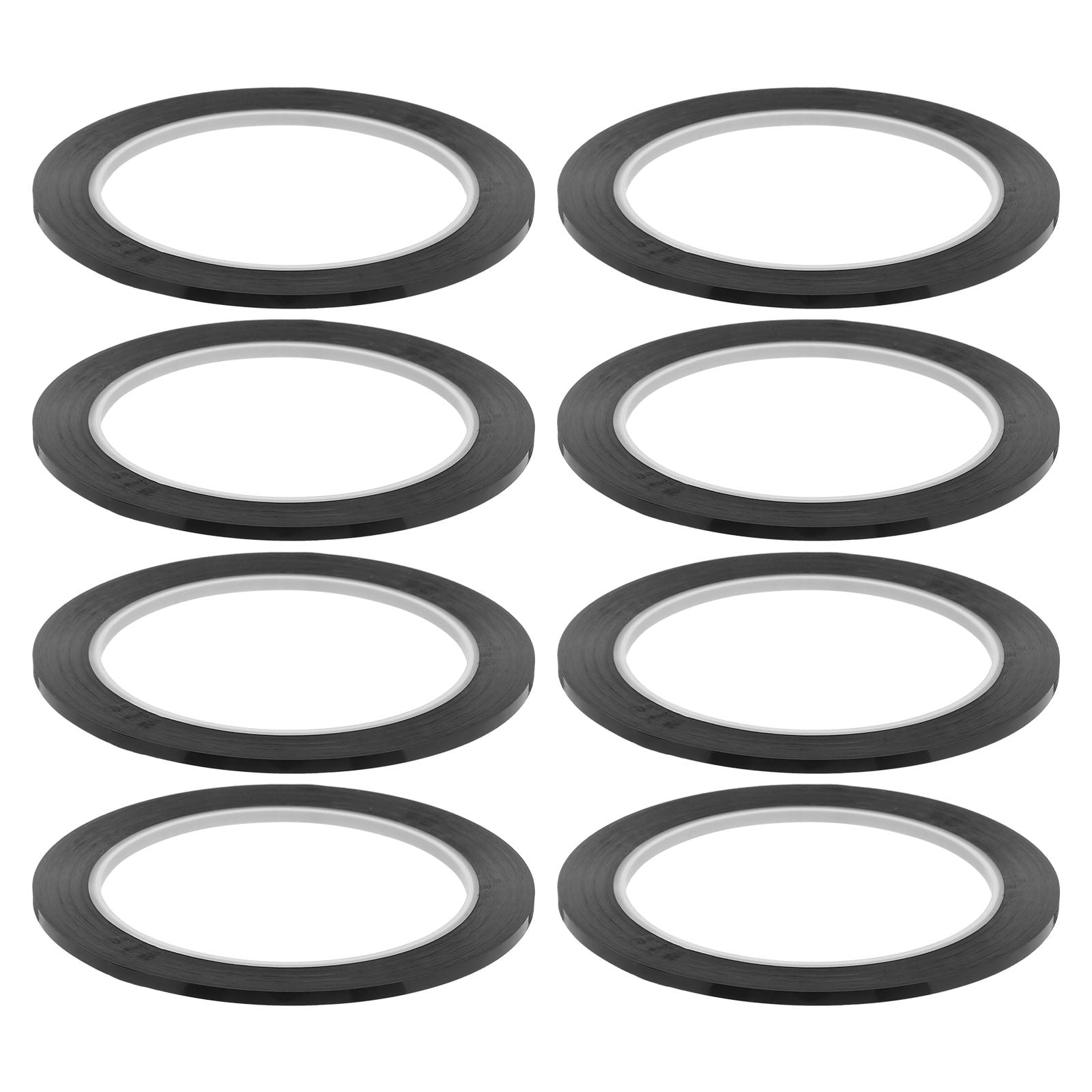 DEEPCRAFF 8Set Black Art Tape for Dry Erase Board Lines Drafting and ...