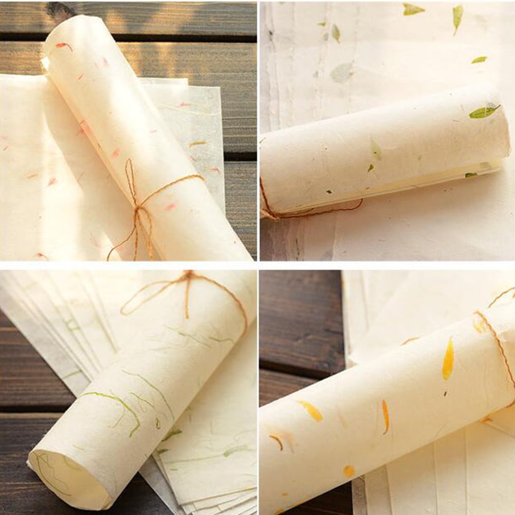 DEEPCRAFF Beige Rice Paper for Chinese Calligraphy Sumi Drawing Paper ...
