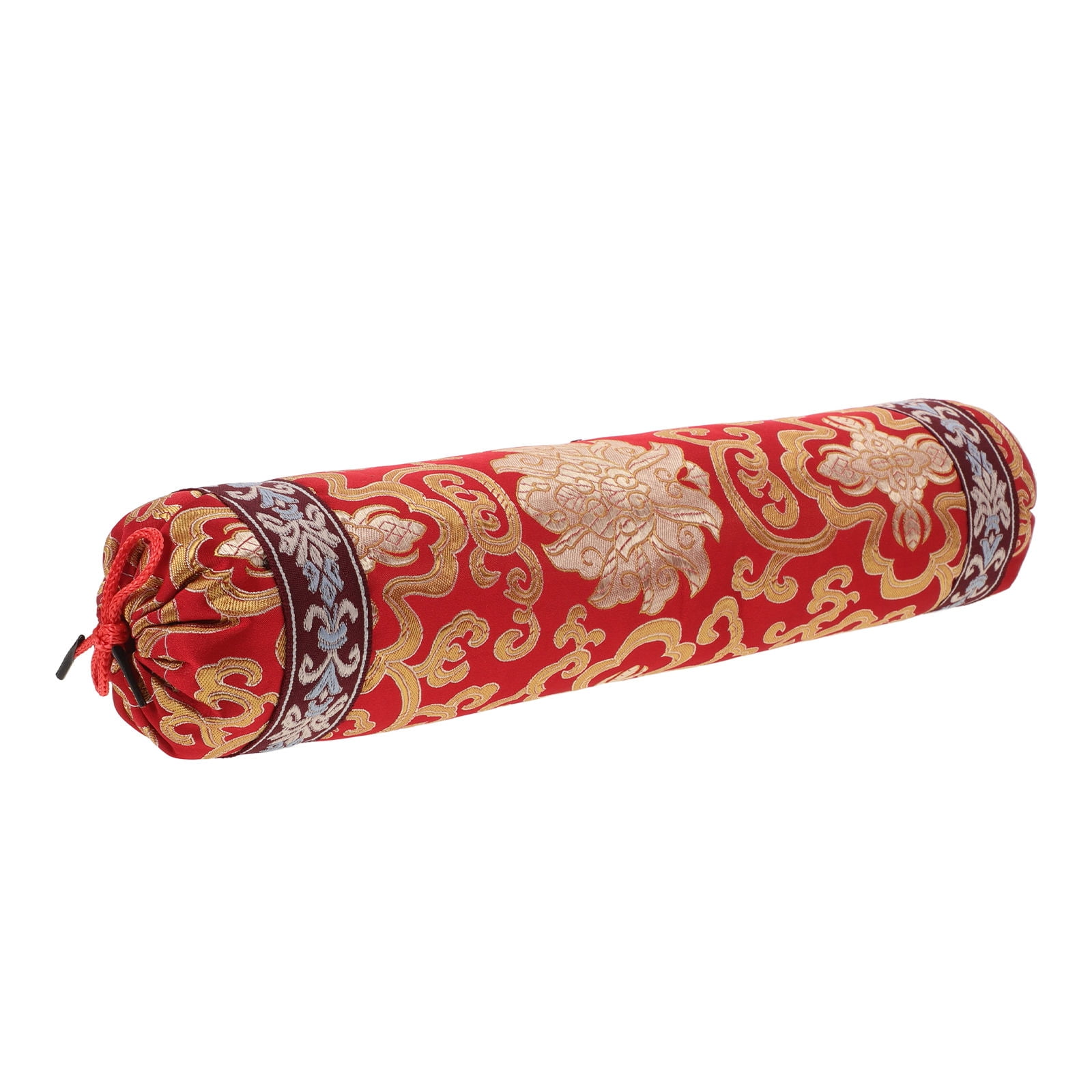 DEEPCRAFF Classic Oriental Throw Pillow Red Polyester Fiber 1Set 15.4x3 ...