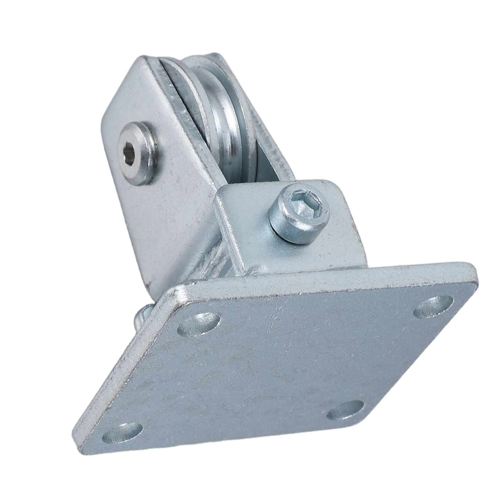 DEEPCRAFF Silent Ceiling Mount Pulley System Heavy Duty Metal Wire Rope ...