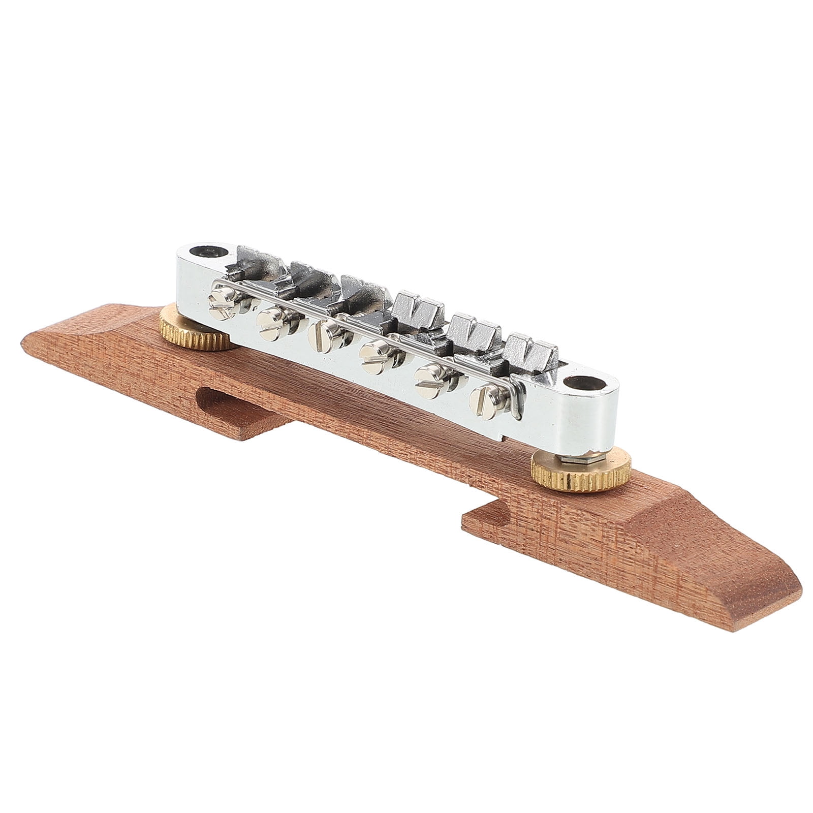 DEEPCRAFF Locking Roller Bridge Guitar Roller Bridge Light Brown 1Set ...