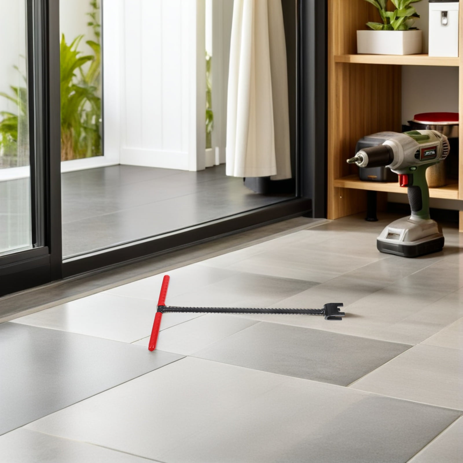 DEEPCRAFF Red Stainless Steel Water Meter Shut Off Tool with Extended ...