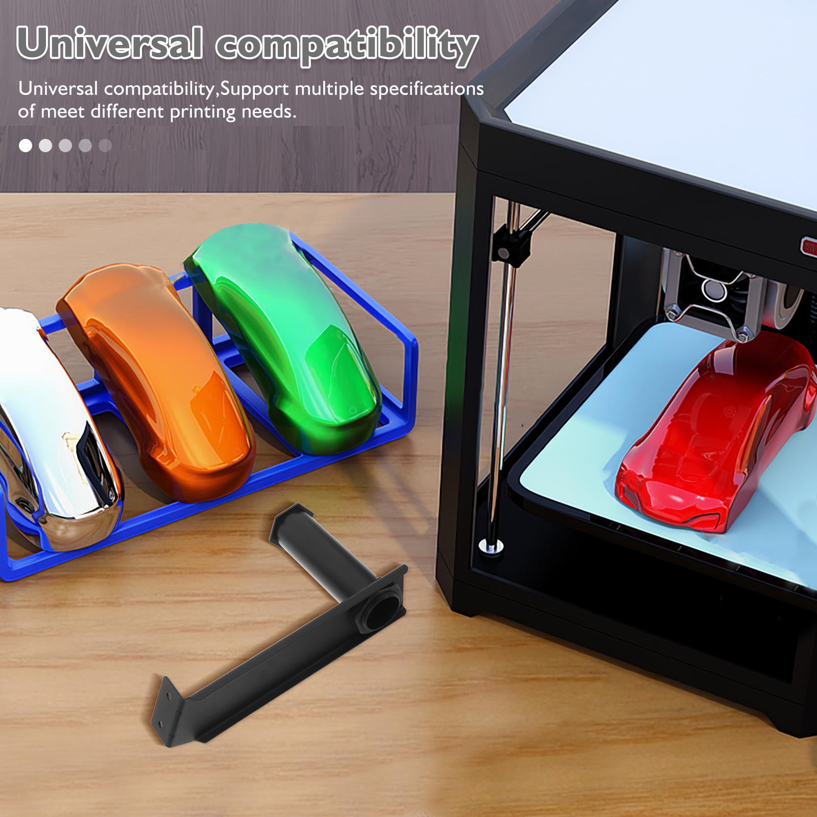 DEEPCRAFF Portable Black Filament Holder for 3D Printing with Universal ...
