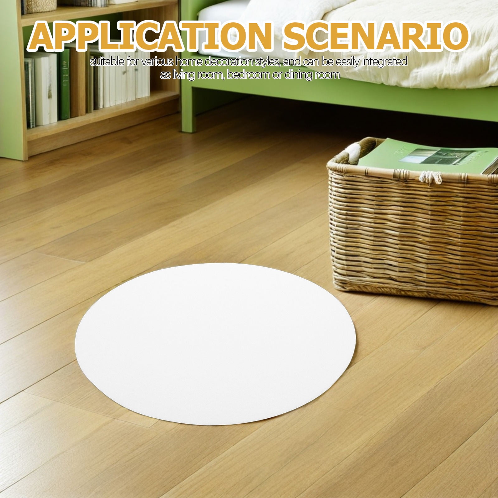 DEEPCRAFF Frosted Acrylic Round Lamp Shade Diffuser for Ceiling Light ...