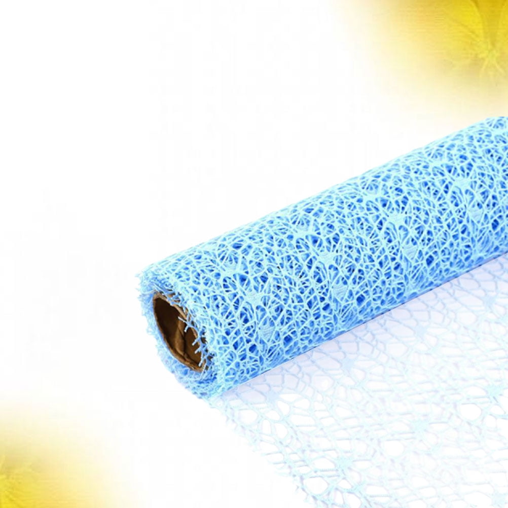 DEEPCRAFF Gauze Net Yarn Charm Door Curtain 1 Set Sky-Blue Roll for ...