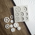 DEEPCRAFF Gear Clock Silicone Baking Mold for Cake Fondant Chocolate ...