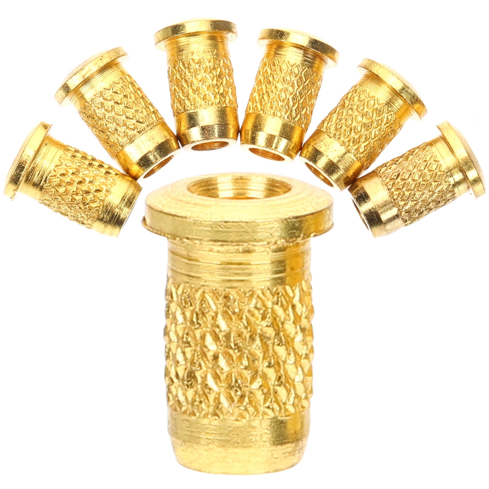 DEEPCRAFF Guitar Replacement Strings 6Pcs Metal Guitar String Ferrules ...