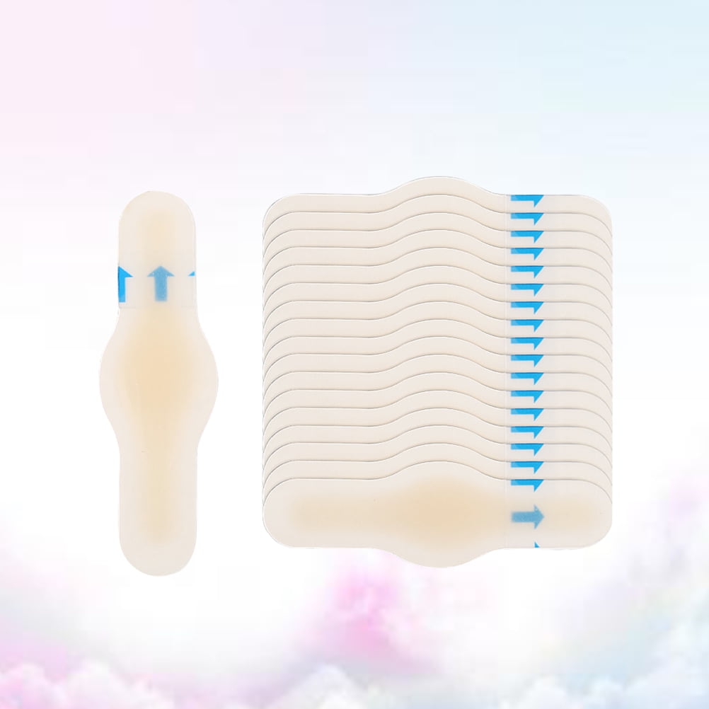 DEEPCRAFF Heel Liner 15Pcs Gel Pads for Shoes Anti Slip and Prevention ...