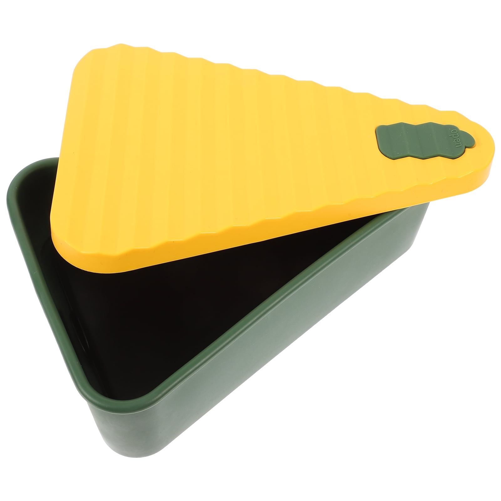 DEEPCRAFF Keep Food Storage Containers with Lids Pizza Crisper Holder ...