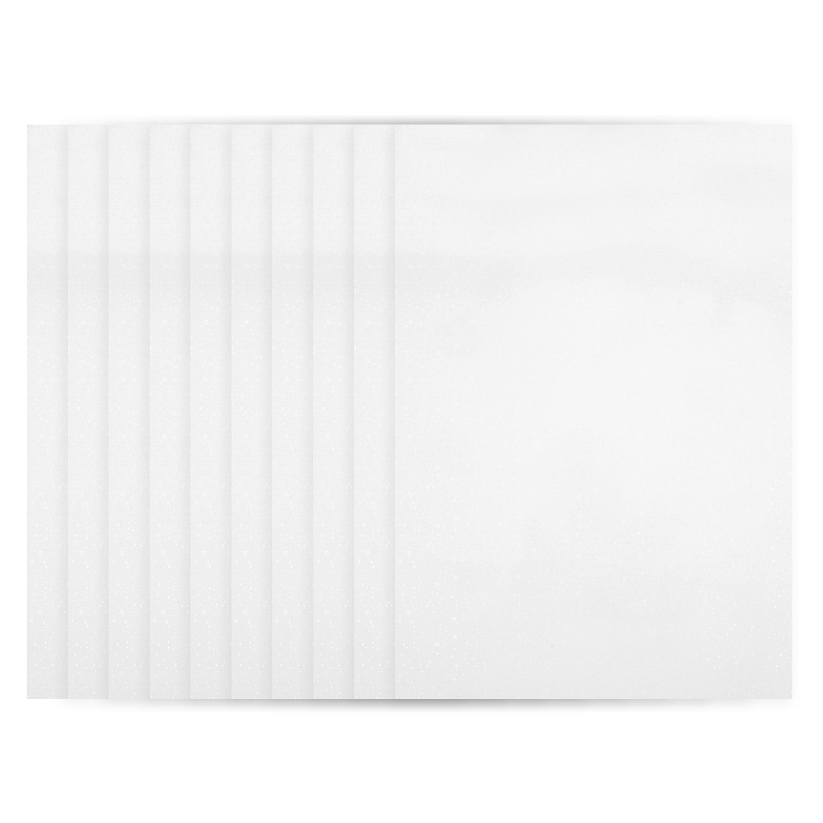 DEEPCRAFF Matte Printable Sticker Paper for Printer White Self Adhesive ...