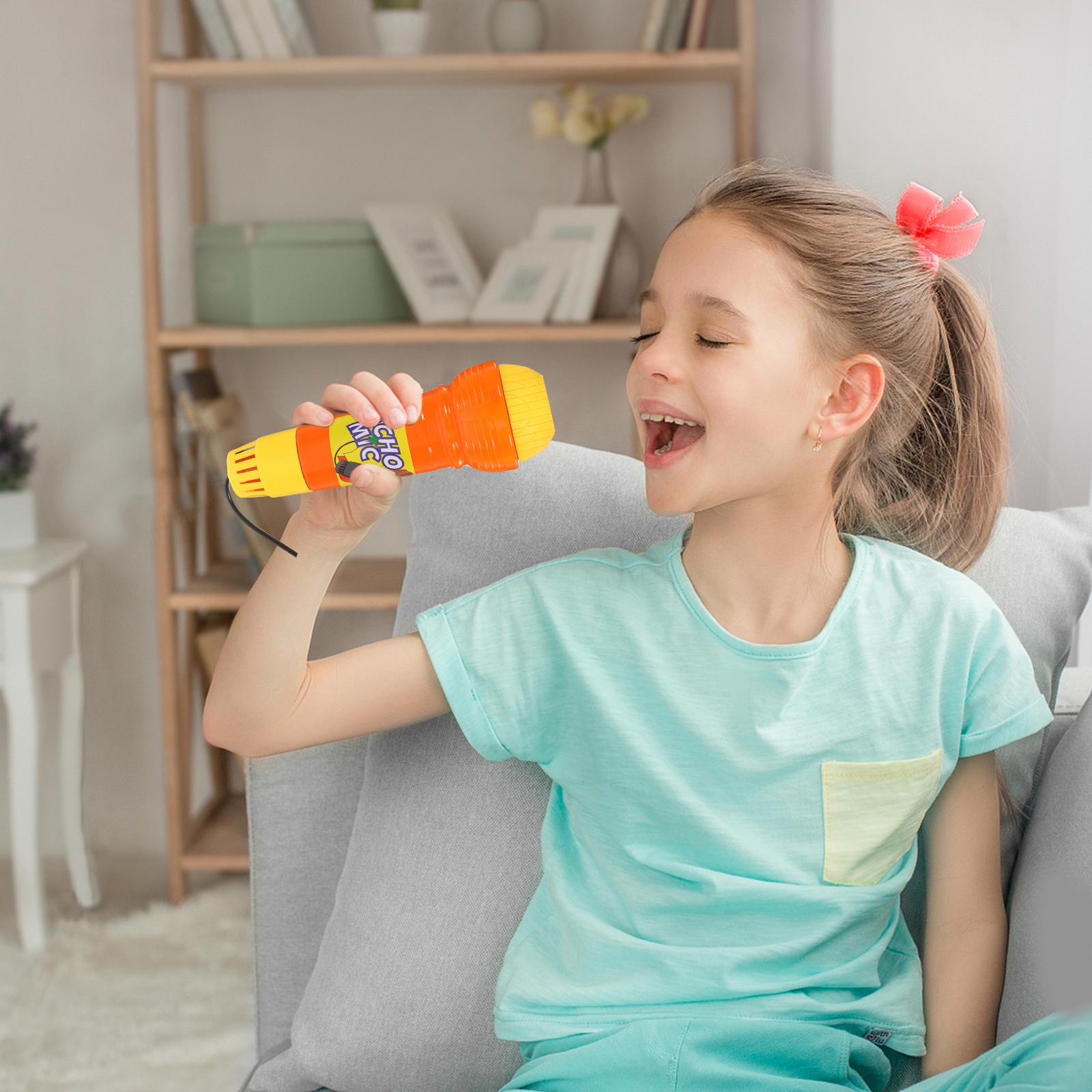 DEEPCRAFF Microphone Toy for Kids 3Pcs Echo Microphones Stage ...