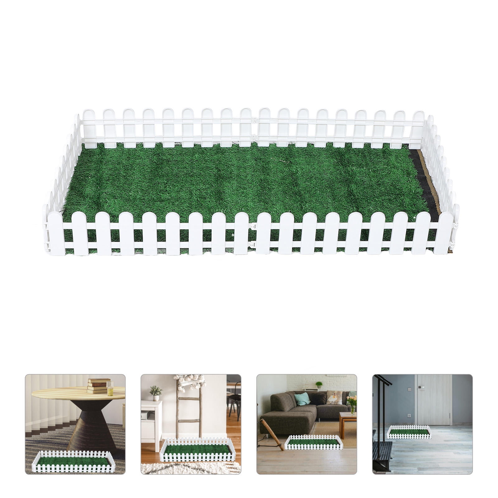 DEEPCRAFF Mini Garden Fence 1Pack Landscape Edging Border No Dig ...