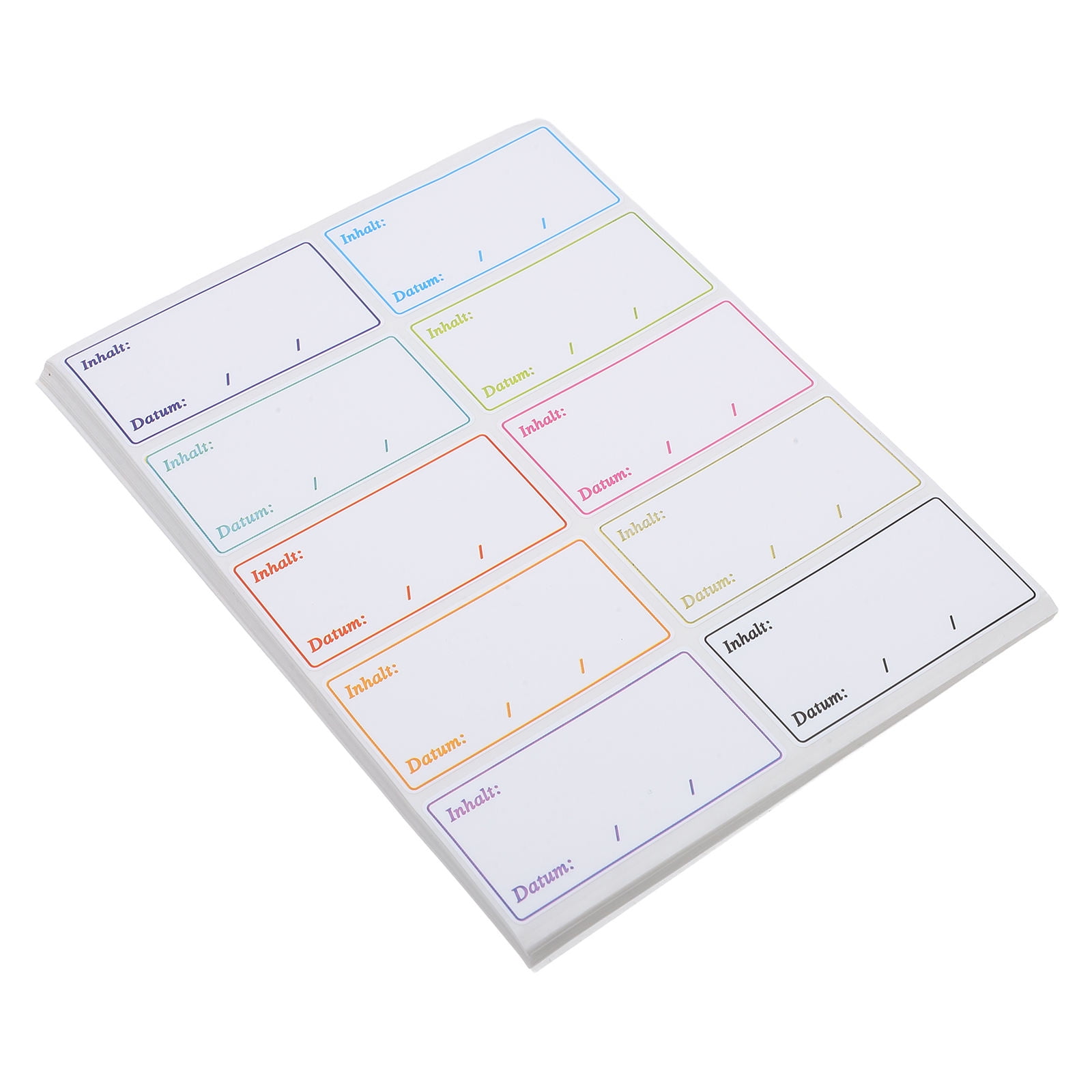 DEEPCRAFF Multipurpose Freezer Proof Labels with Writing Space for ...