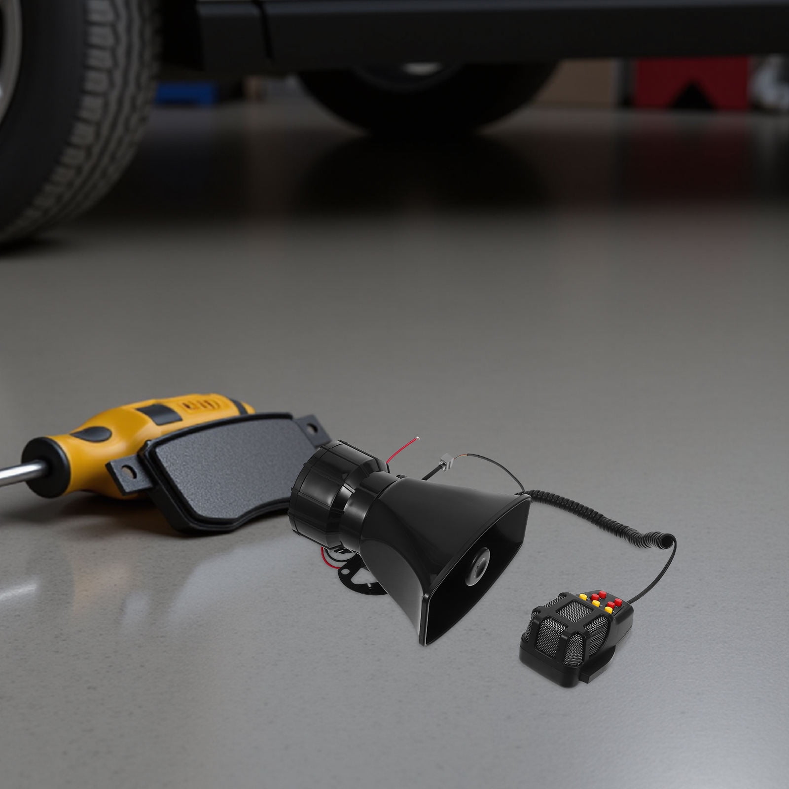 DEEPCRAFF Universal Car Horn Speaker with Weather Resistant Casing for ...