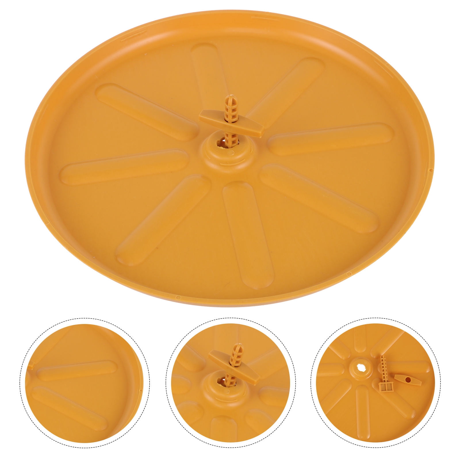 DEEPCRAFF Parrot Cage Tray Yellow Durable and Easy to Install for Home ...