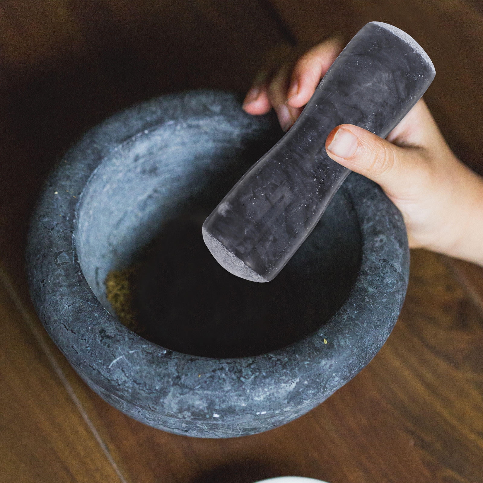 DEEPCRAFF Pestle Set 1Pcs Stone Material For Ice Crushing And Tablet ...