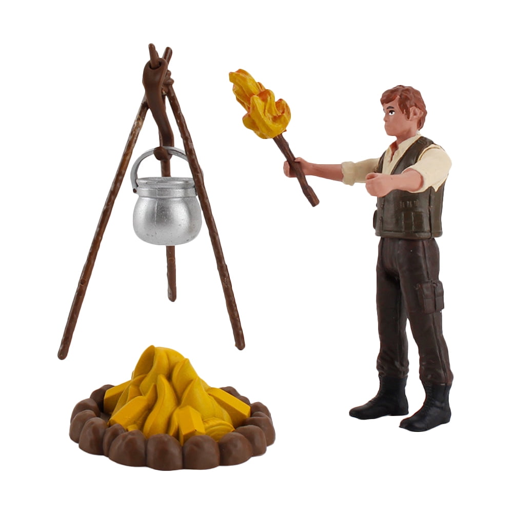 DEEPCRAFF Picnic Scene Model Brown 1 Set 3.7X2.6X2.6in - Walmart.com