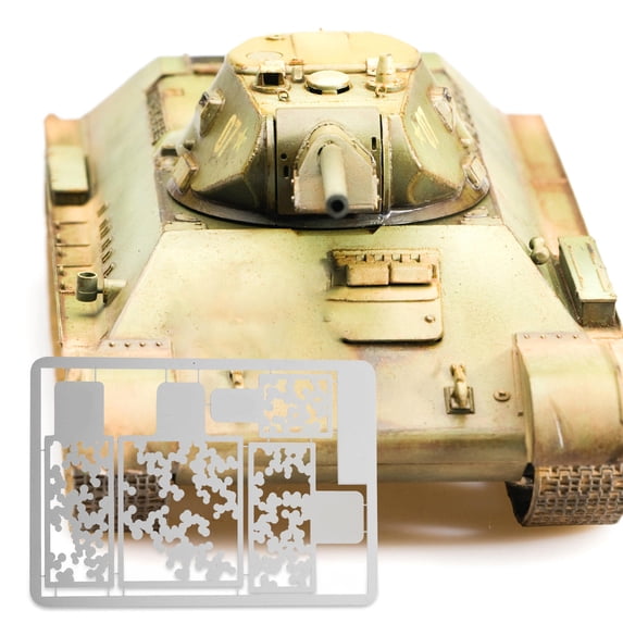 DEEPCRAFF Plated Silver Stainless Steel Camo Stencils for Spray Paint ...