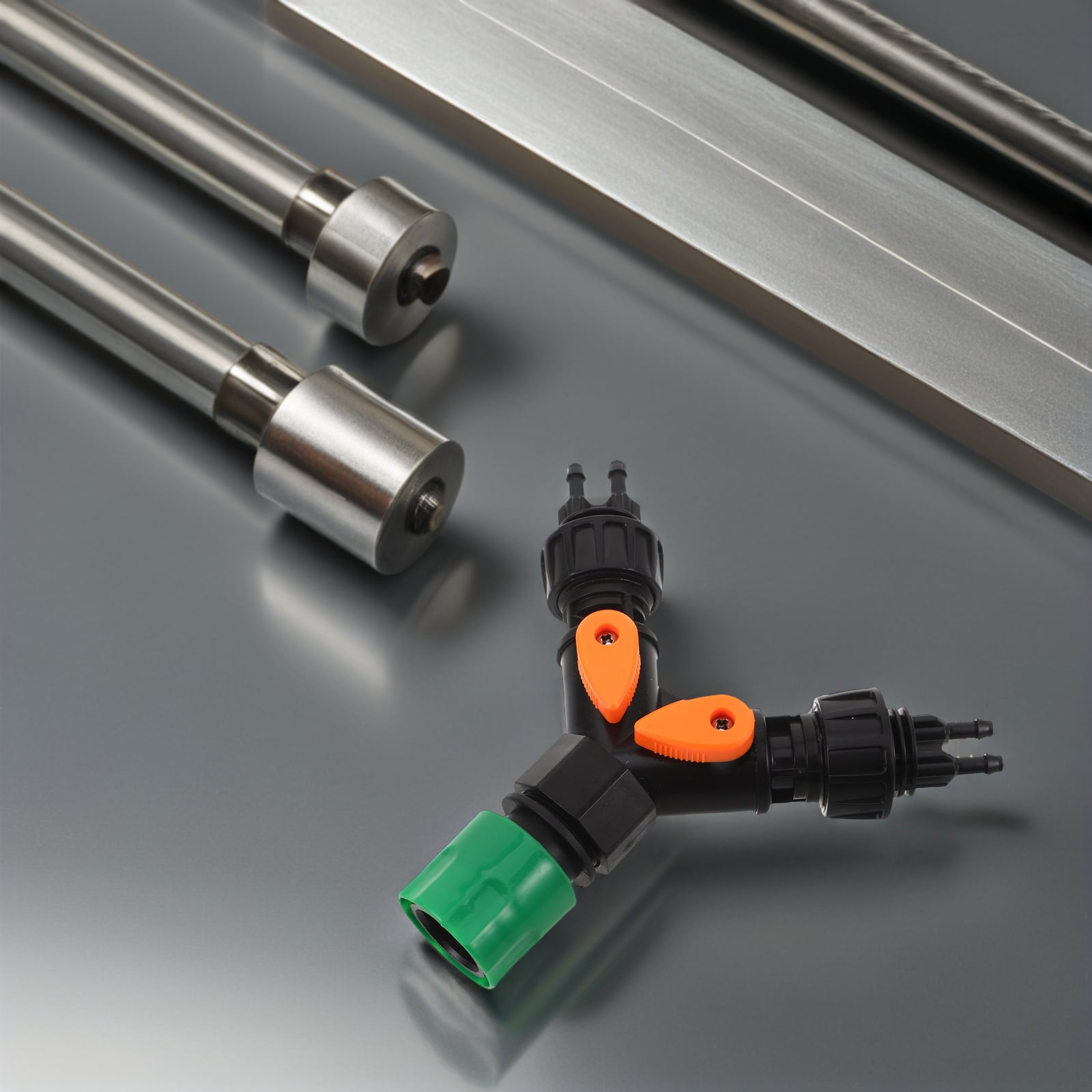 DEEPCRAFF Quick Connector Drip Irrigation Splitter with Precision Valve ...