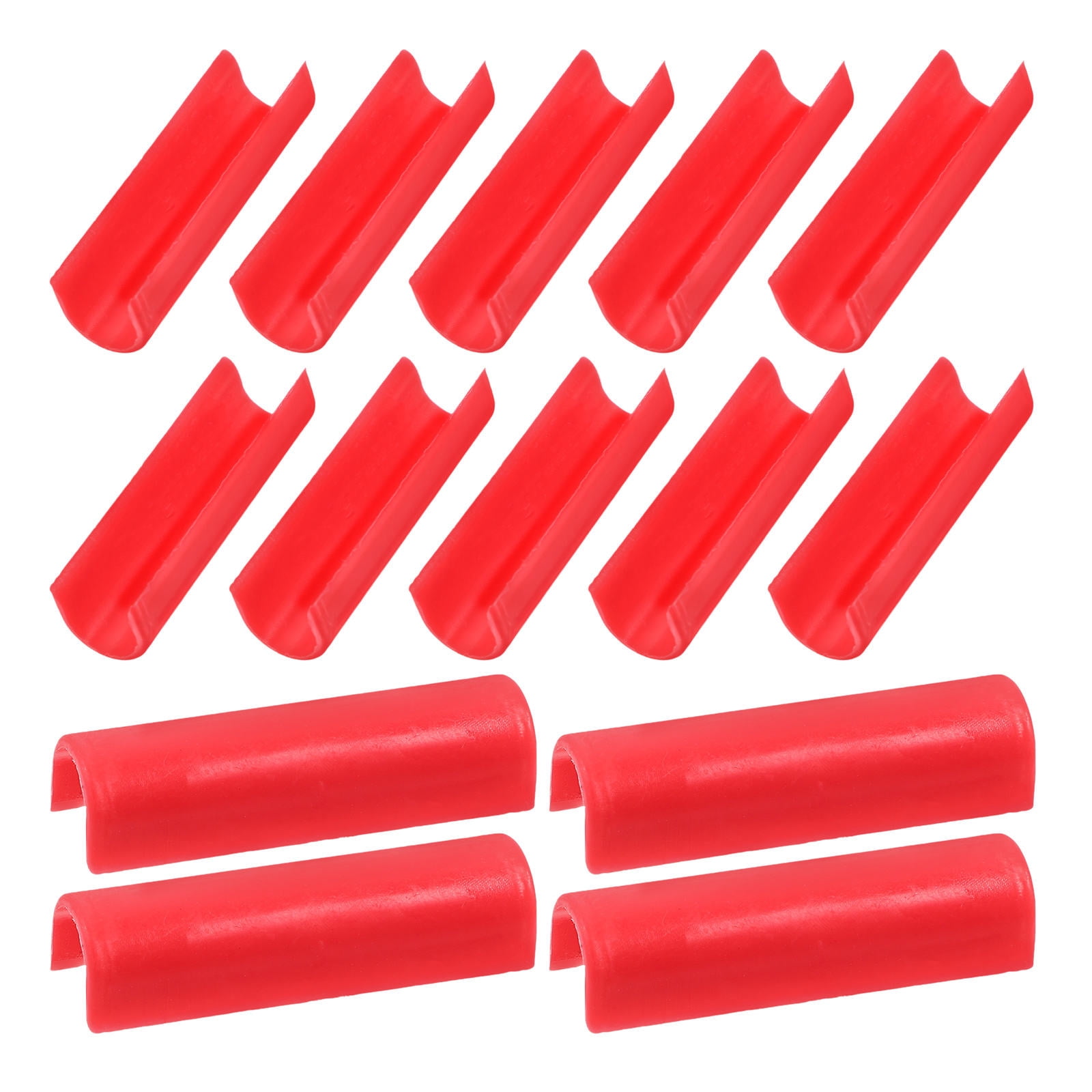 DEEPCRAFF Red Plastic U-Shaped Tile Cutter Positioning Protectors 50Set ...