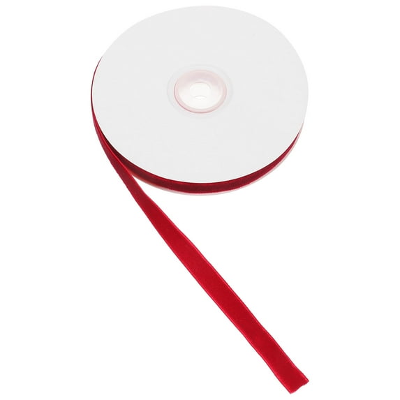 DEEPCRAFF Red Velvet Wrapping Ribbon Sturdy Ribbon Strap for Party ...