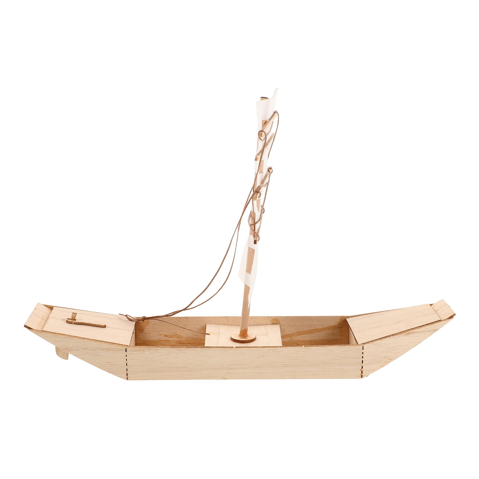 DEEPCRAFF Sailboat Model Kit 1Pack Wooden Boat Craft for Kids and ...