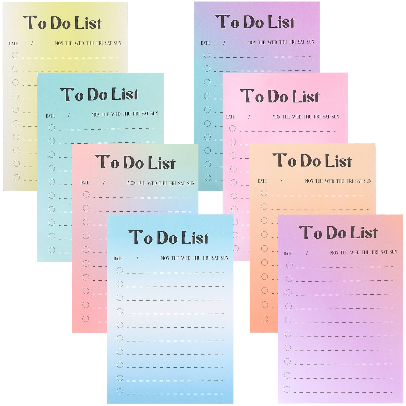 DEEPCRAFF Self-Adhesive Memo Stickers Small Adhesive Notes Paper 400Pcs ...