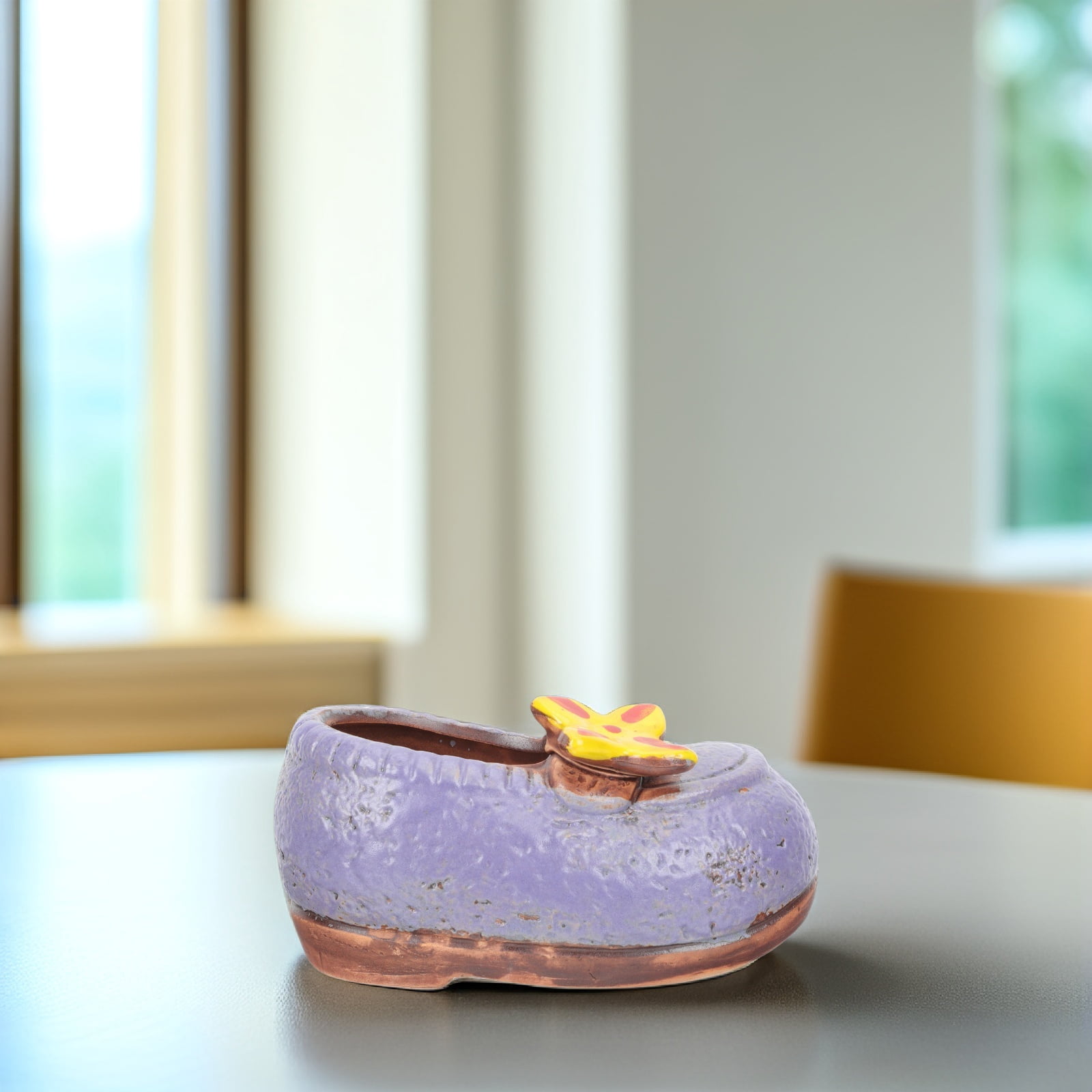 DEEPCRAFF Shoes Shaped Flowerpot Decor Ceramic Succulent Planter for ...