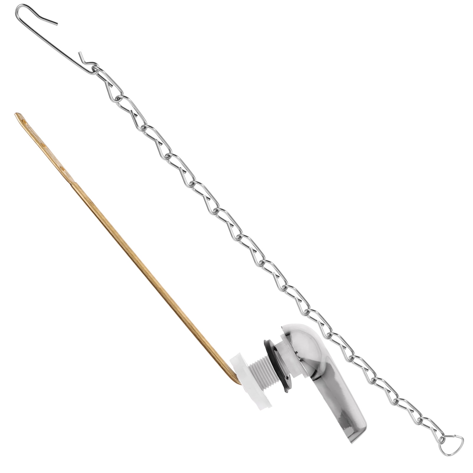 DEEPCRAFF Toilet Chain Replacement Kit Copper for Bathroom Upgrade 9 ...