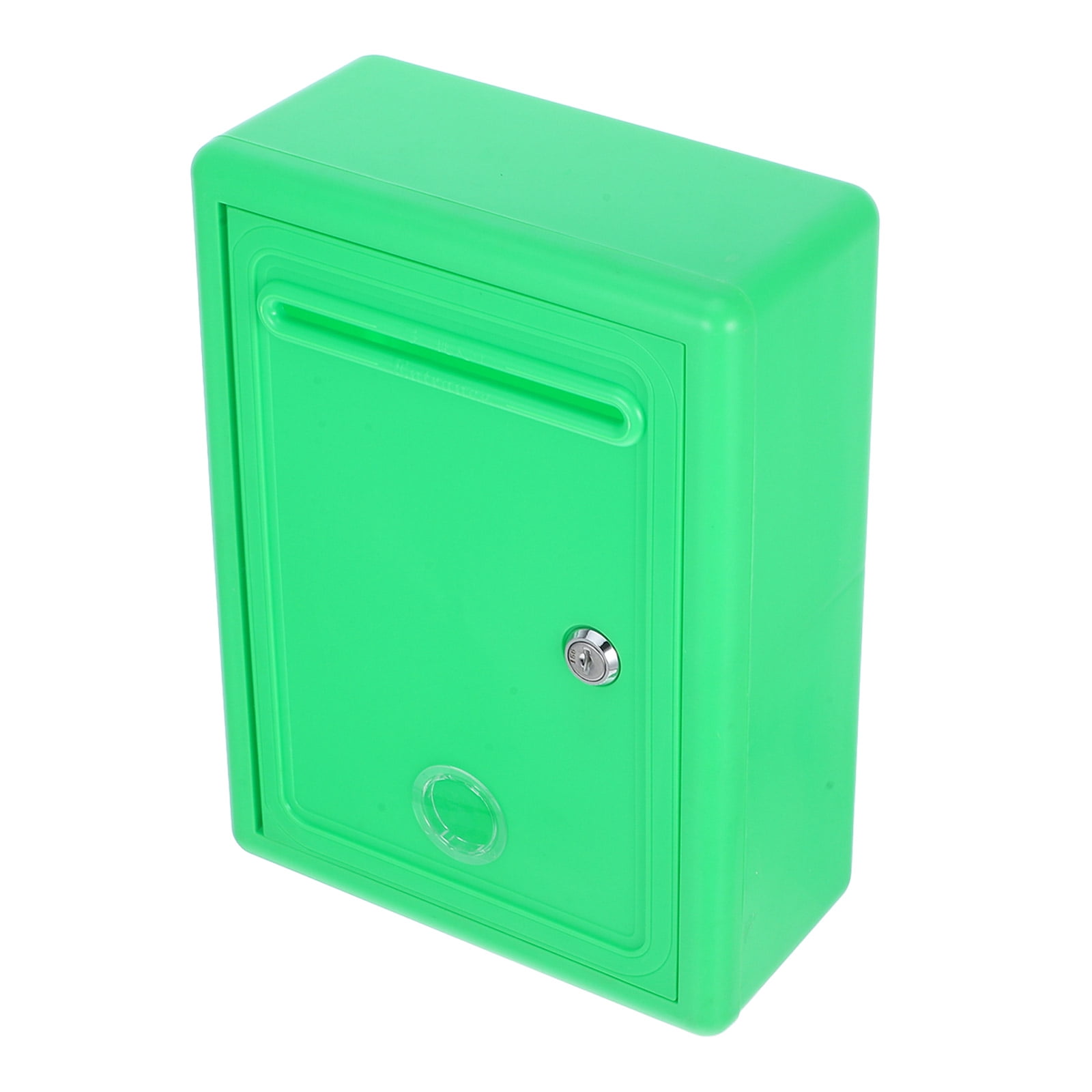 DEEPCRAFF Green Wall Mount Lock Box with Slot Metal Document Collection ...