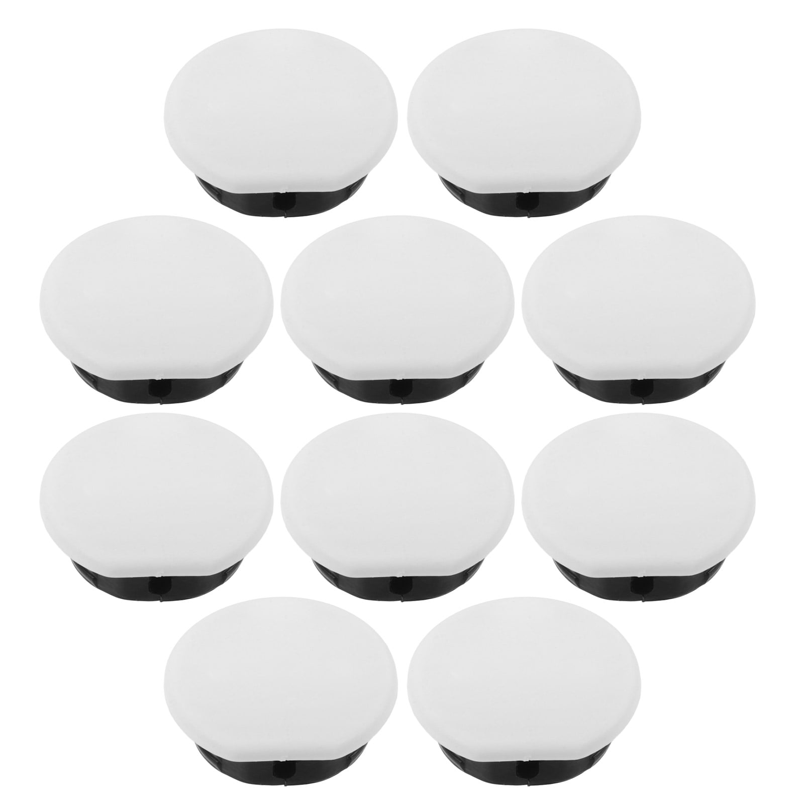 DEEPCRAFF White PP 10Sets Furniture Connectors Cabinet Fasteners ...