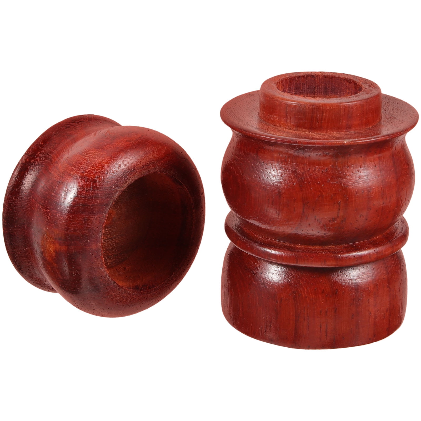 DEEPCRAFF Wood Toothpick Holder for Storage Use Dark Red Color Compact ...